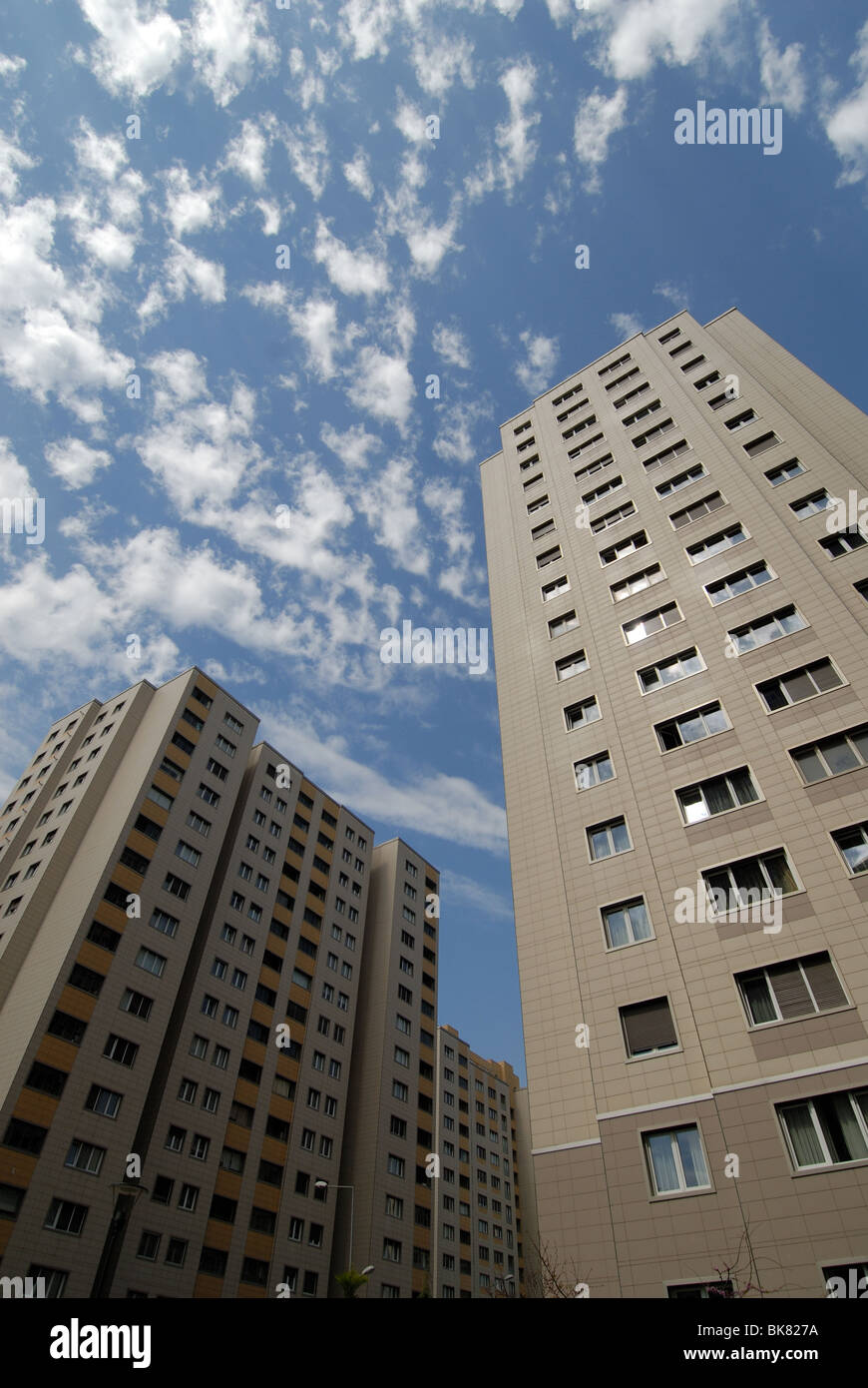 multi apartments block Stock Photo - Alamy
