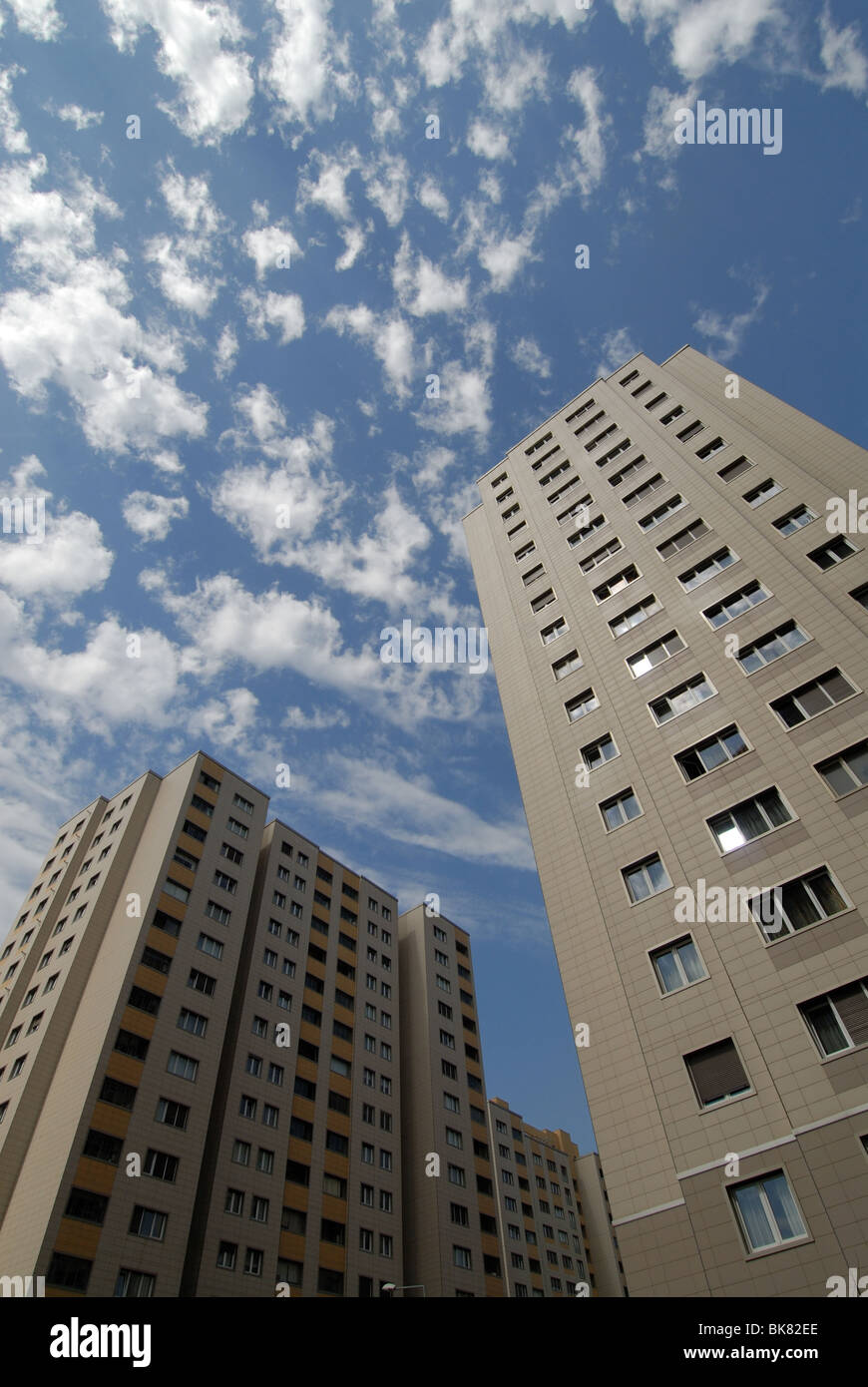 multi apartments block Stock Photo - Alamy
