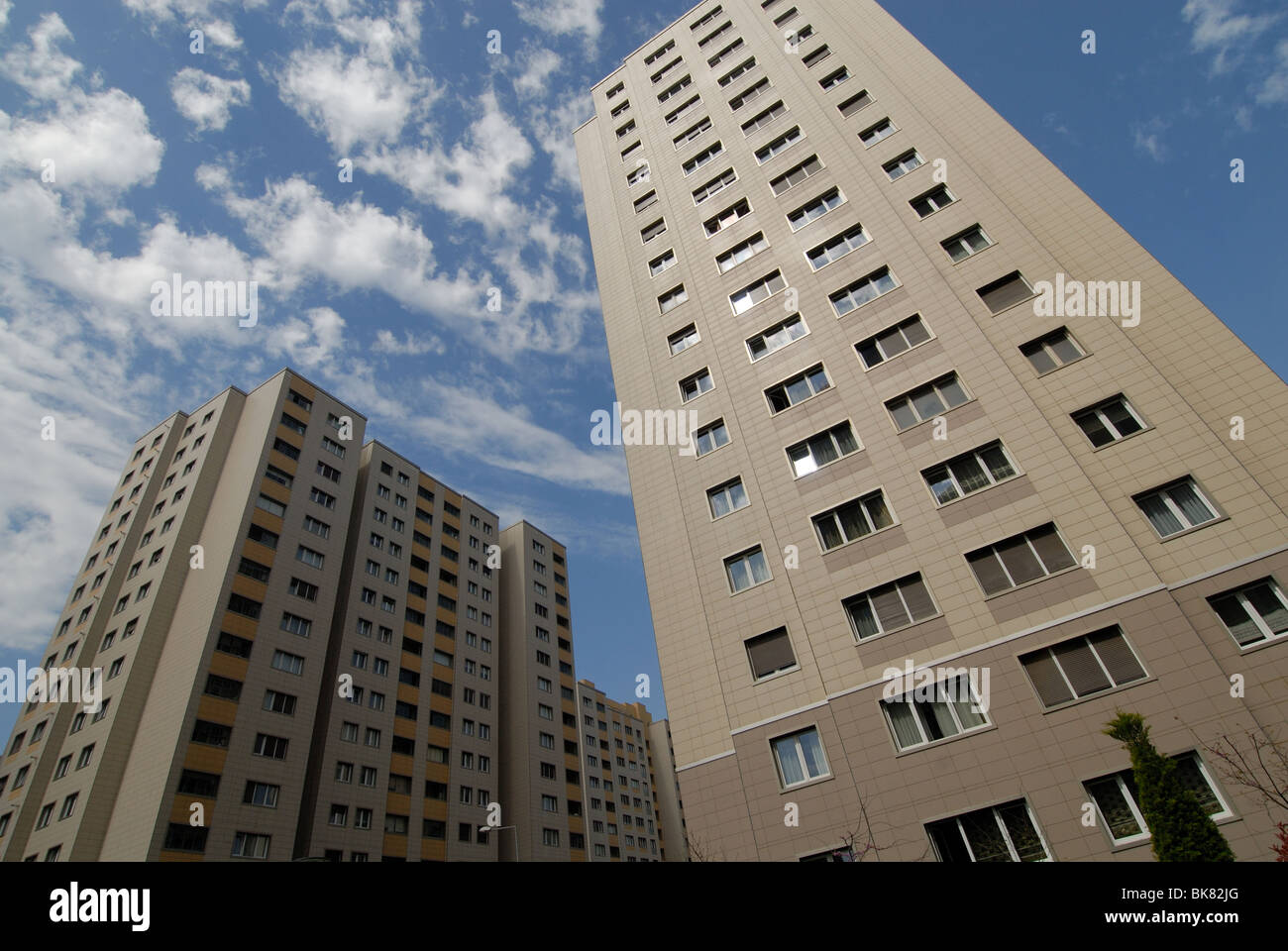 multi apartments block Stock Photo - Alamy