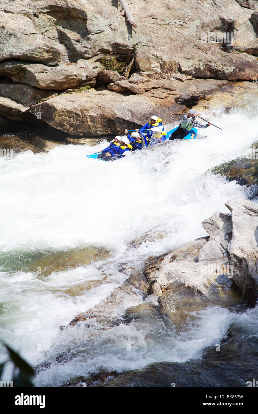 WHITEWATER RAFTING GROUP BULL SLUICE RAPIDS GEORGIA SOUTH CAROLINA ...