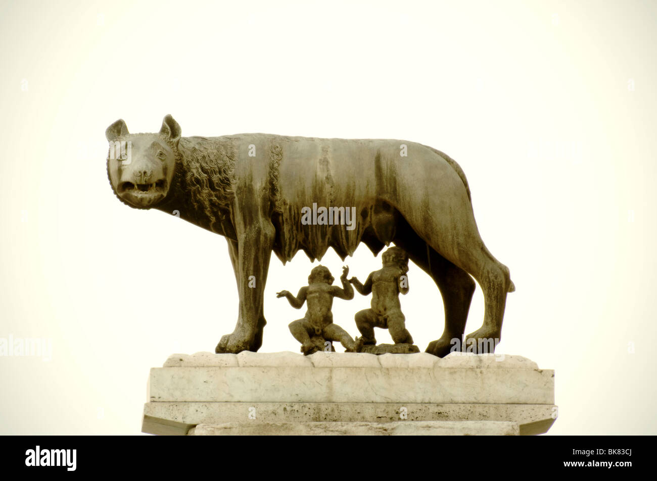Capitoline wolf statue hi-res stock photography and images - Alamy