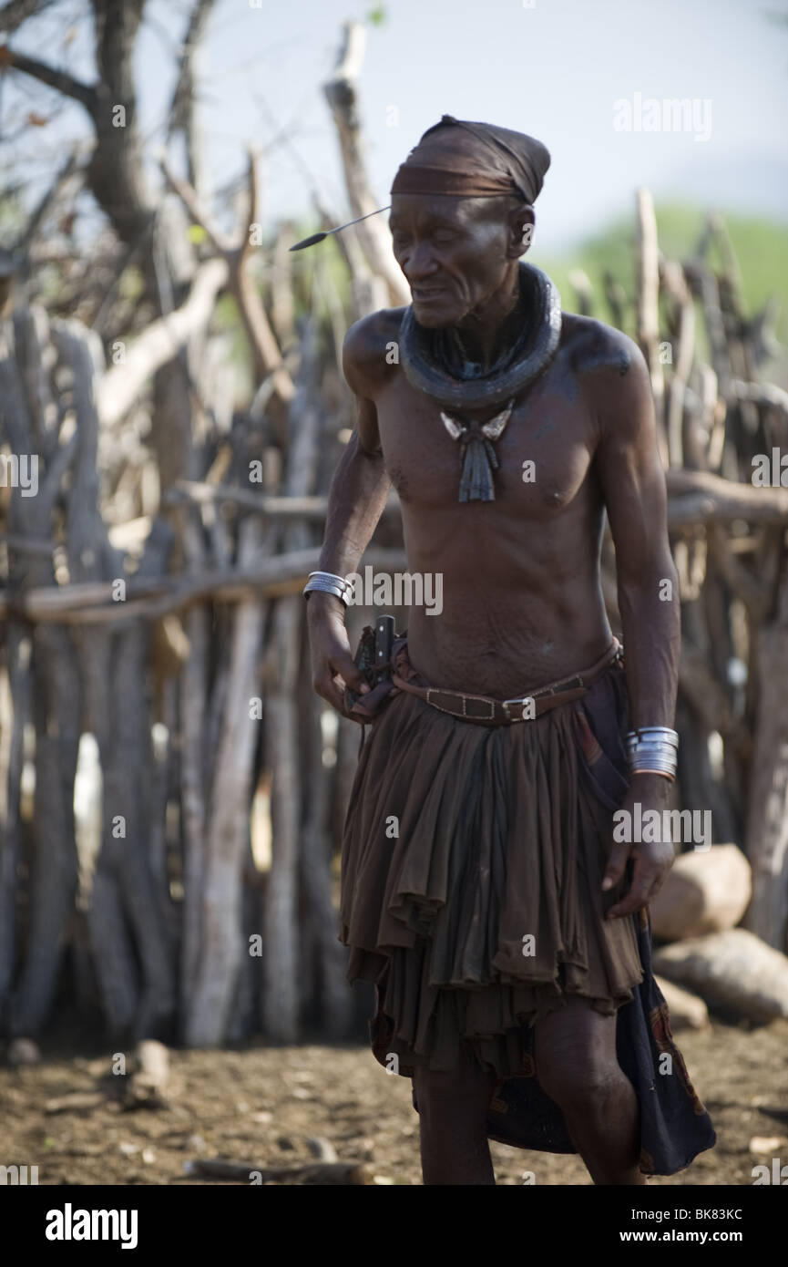 Himba tribal chief hi-res stock photography and images - Alamy