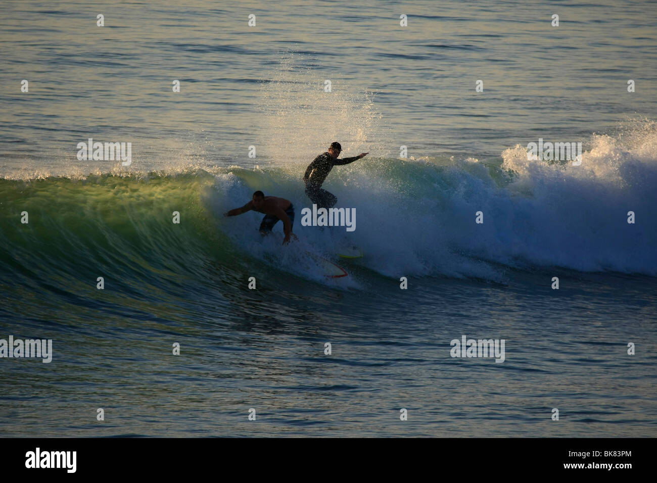 Surfing scenes in Orange County, California, USA Stock Photo - Alamy