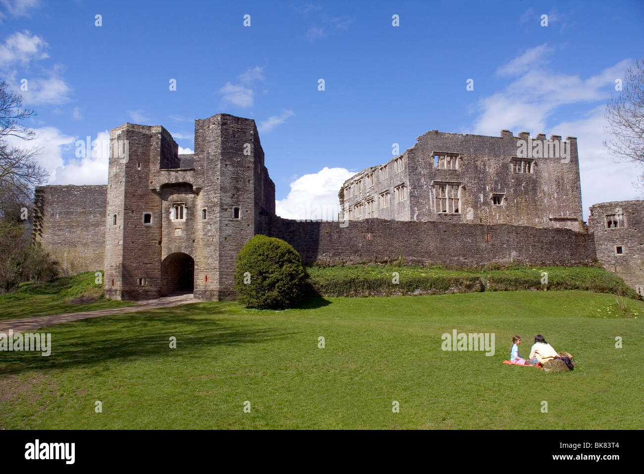 Devon, Totnes Berry Pomeroy Castle Stock Photo - Alamy