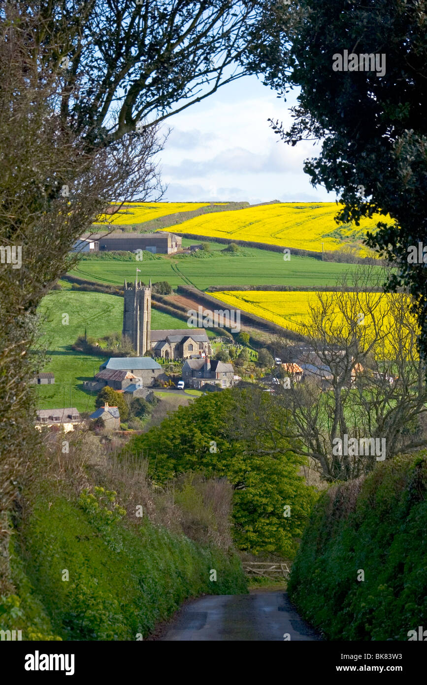 Uk devon south pool village hi-res stock photography and images - Alamy