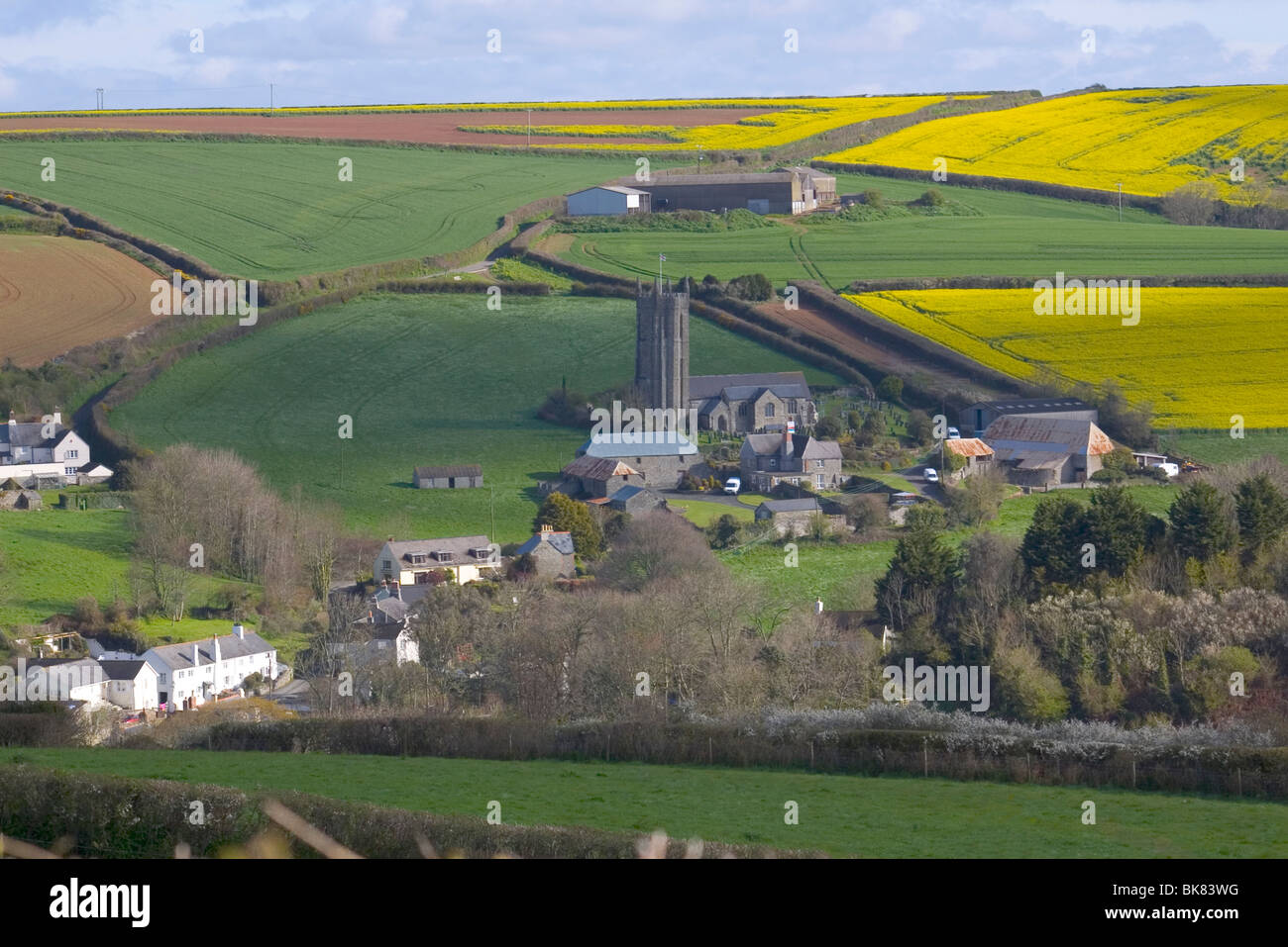 Devon, South Hams, South Pool Stock Photo - Alamy
