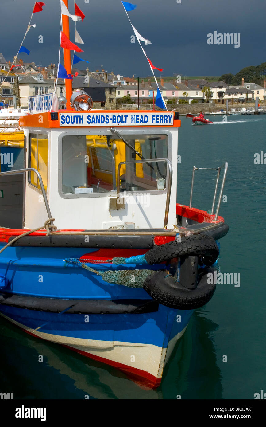 Salcombe Harbour Ferry Stock Photo - Alamy