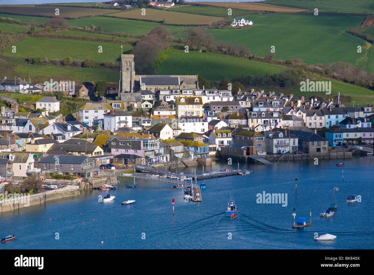 Salcombe harbour aerial hi-res stock photography and images - Alamy