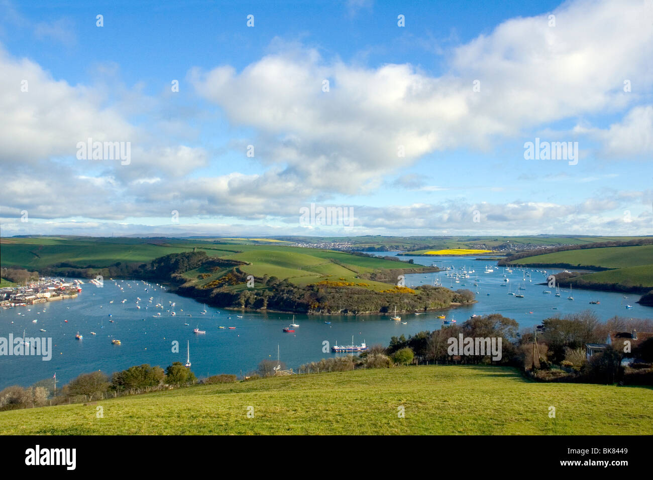 Salcombe, Kingsbridge Estuary Stock Photo - Alamy
