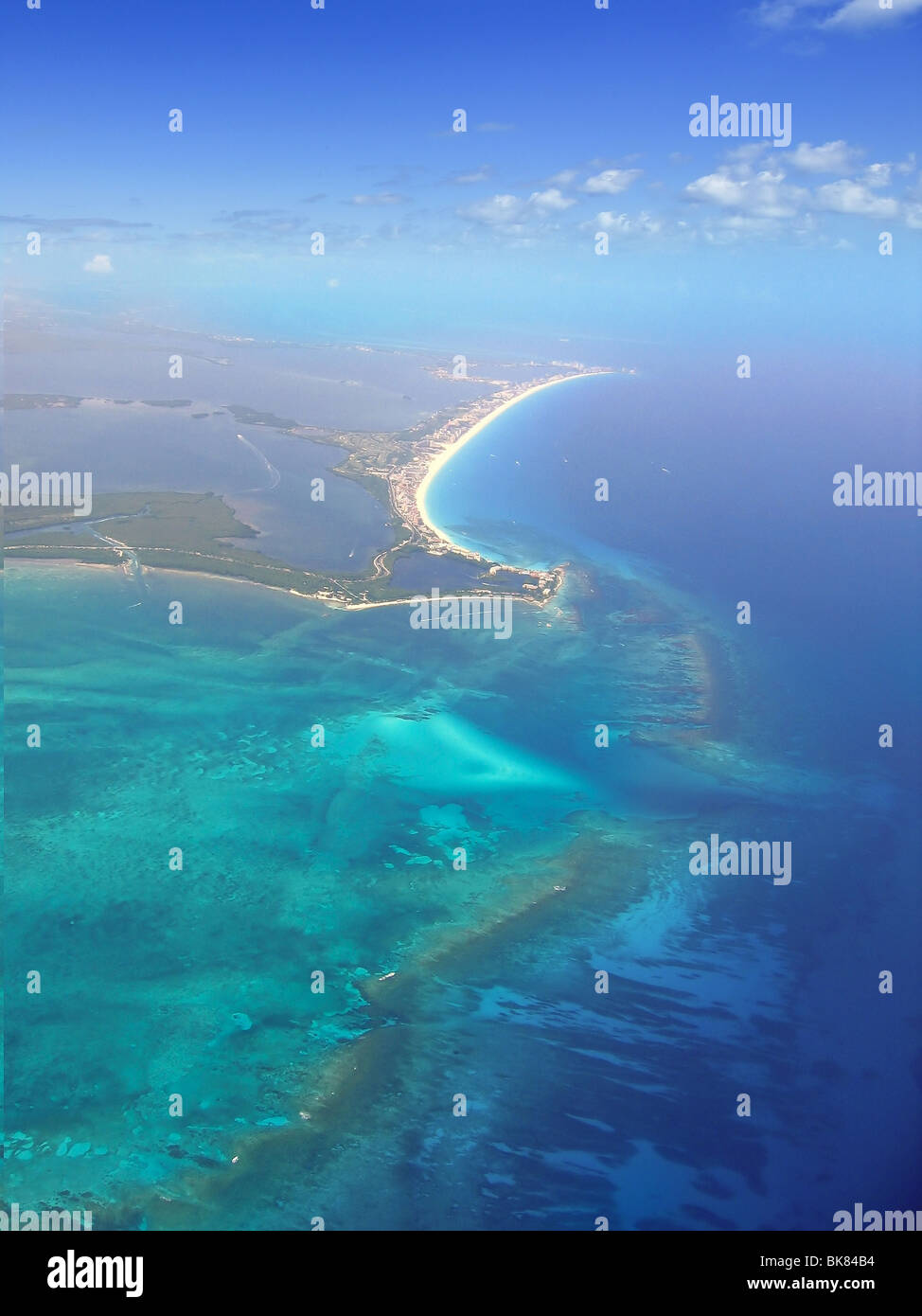background world location aerial view caribbean Stock Photo - Alamy