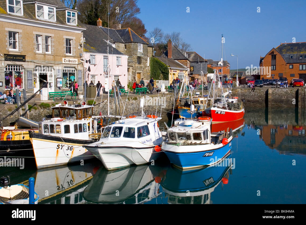 Padstow Harbour and Waterfront Stock Photo - Alamy