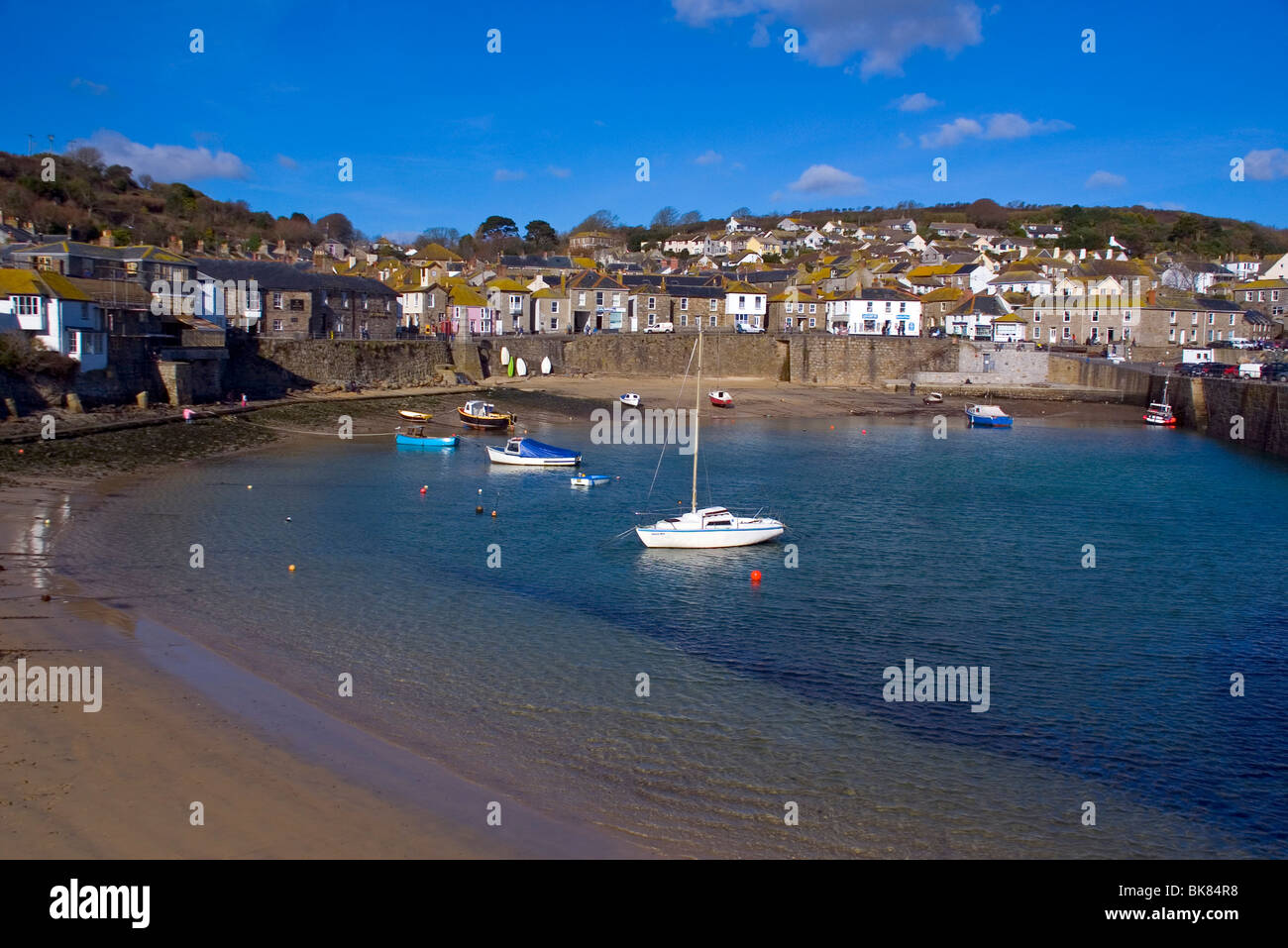 Cornwall, Mousehole Harbour Stock Photo - Alamy