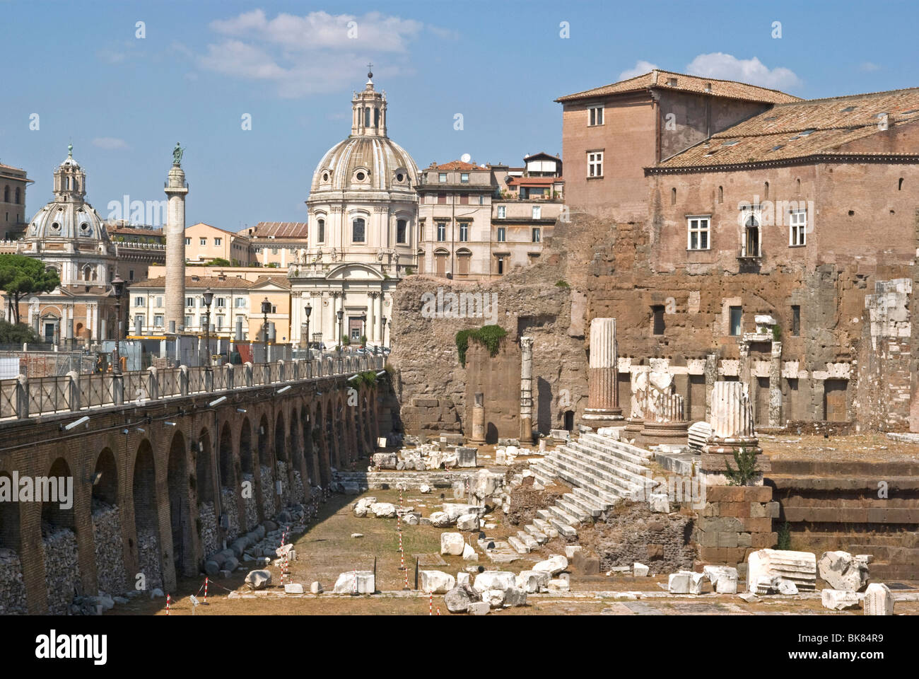 Forum of Augustus Rome Stock Photo - Alamy