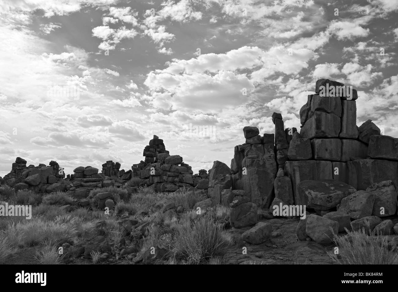 Dolerite rock Black and White Stock Photos & Images - Alamy