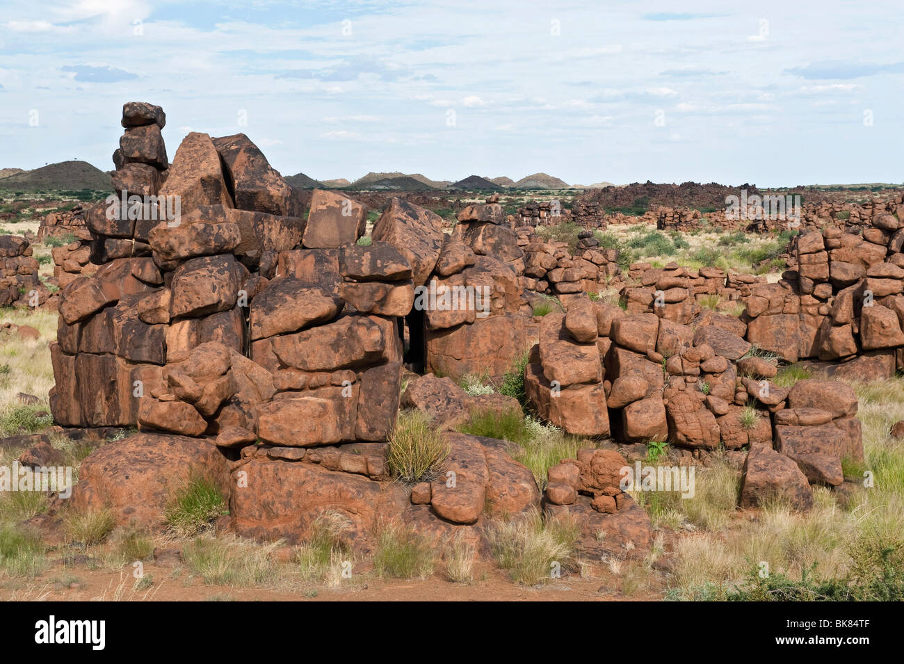 Giants Playground Rock Formations near Keetmanshoop, Namibia, Africa ...