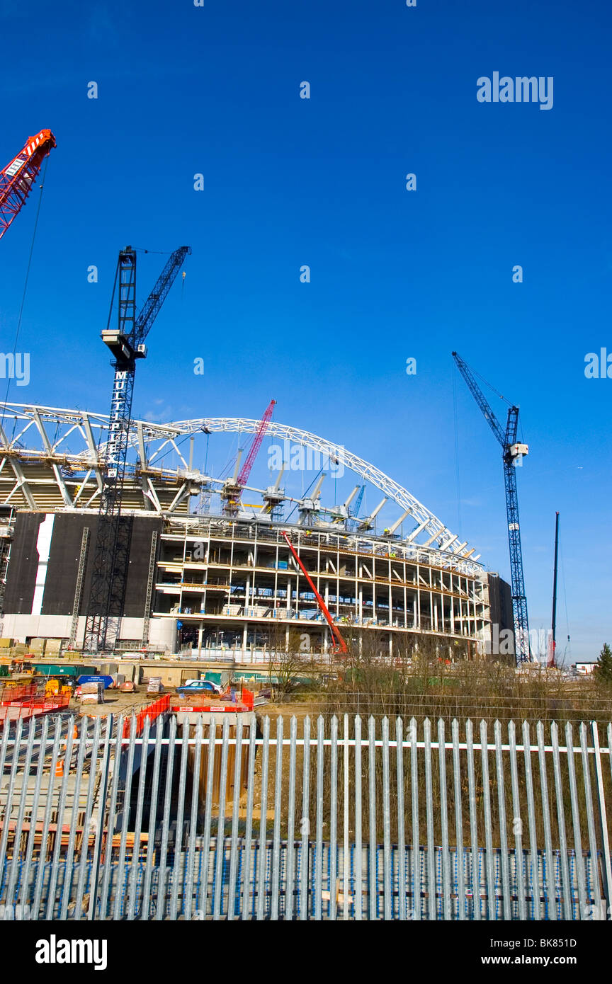 London, Wembley Stadium, Construction Stock Photo - Alamy
