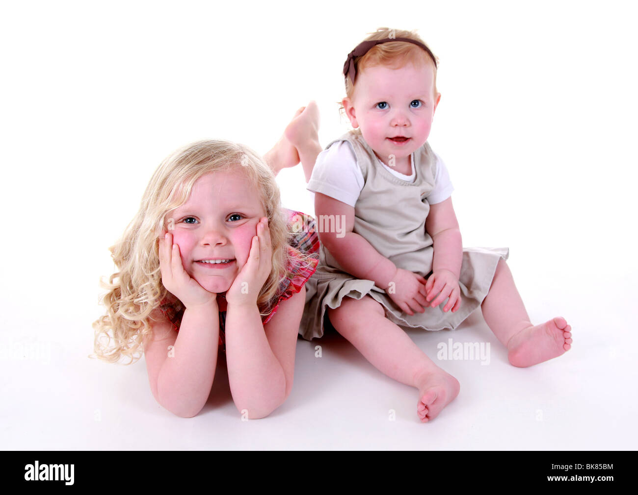 Portrait of siblings Stock Photo - Alamy