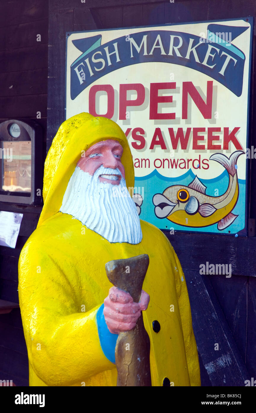 Kent, Whitstable, Harbour Fish Market Stock Photo - Alamy