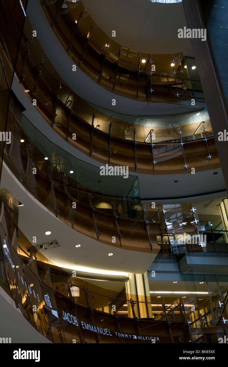 Interior of a shopping mall in Montreal, Canada Stock Photo - Alamy