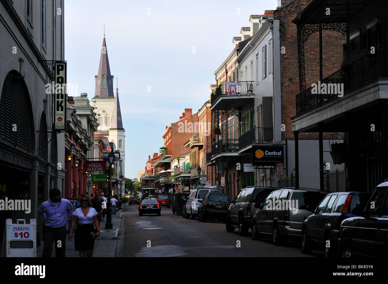 Street sign french quarter hi-res stock photography and images - Alamy