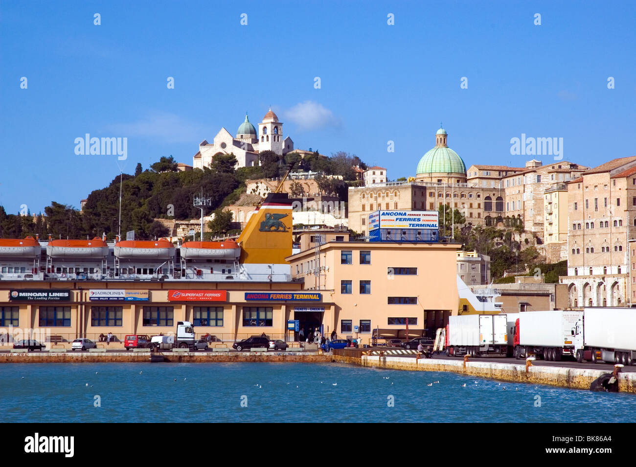 Ancona harbour hi-res stock photography and images - Alamy