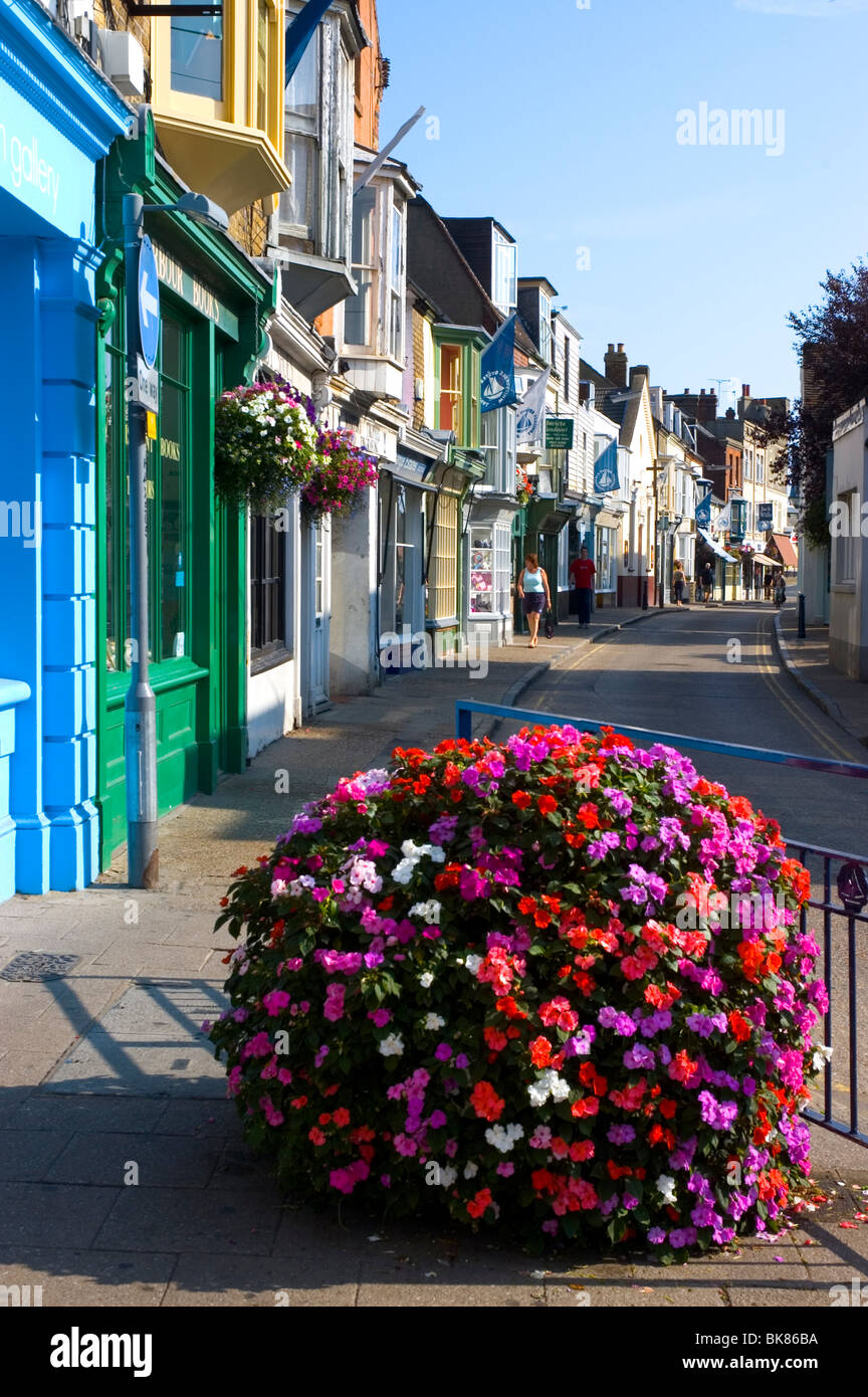 Kent, Whitstable, High Street Stock Photo - Alamy