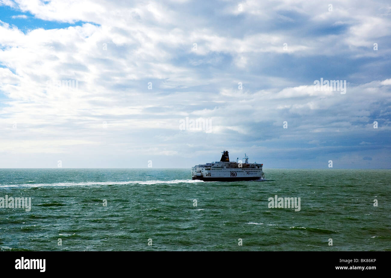 English Channel, Cross Channel Ferry Stock Photo - Alamy