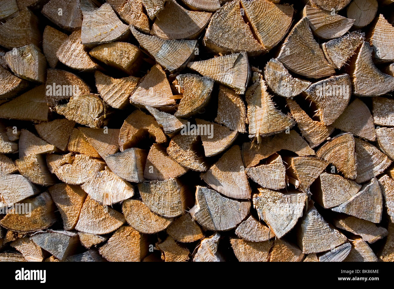 Trees, Chopped Wood Stock Photo - Alamy