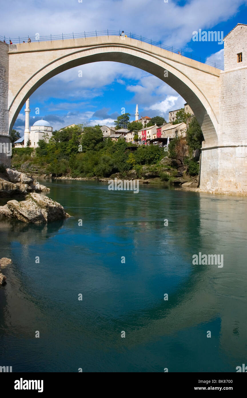 Bosnia, Mostar, Stari Most Bridge Stock Photo - Alamy