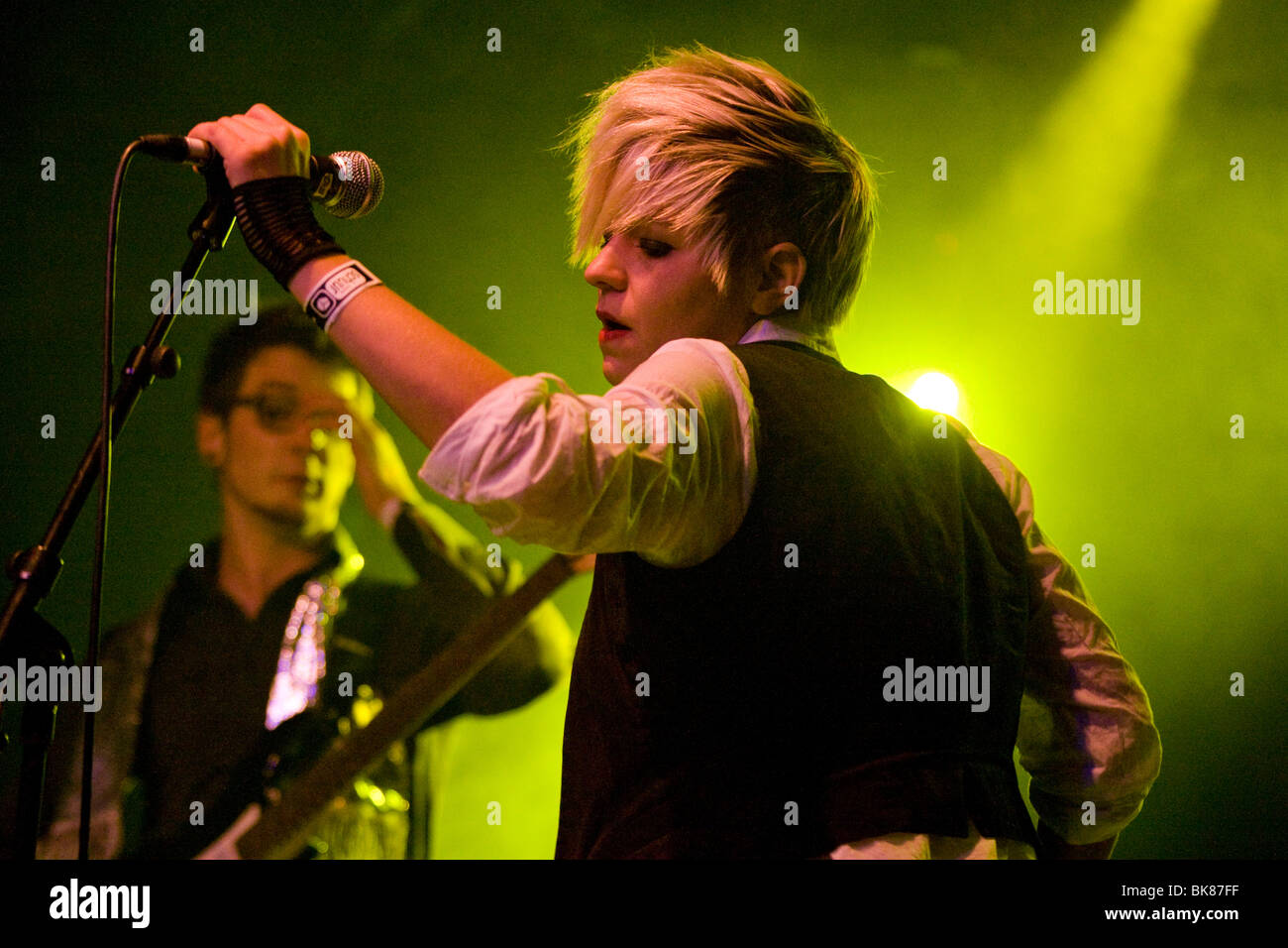 Karin Steffen, singer and front woman of the Swiss band, My Baby The ...