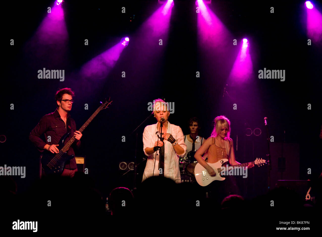 Swiss band, My Baby The Bomb, performing live in the Schueuer, Lucerne ...