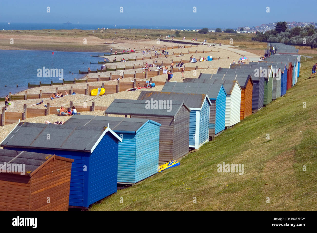 Whitstable, Tankerton Beach Stock Photo - Alamy