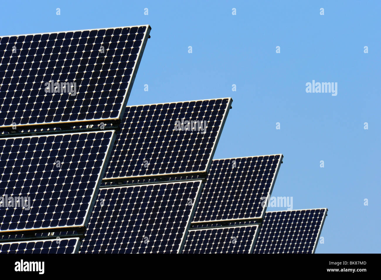 Solar cells of a photovoltaic system Stock Photo - Alamy