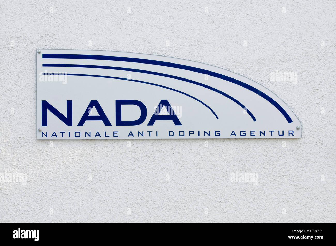 Logo of NADA, the National Anti-Doping Agency Germany Stock Photo - Alamy