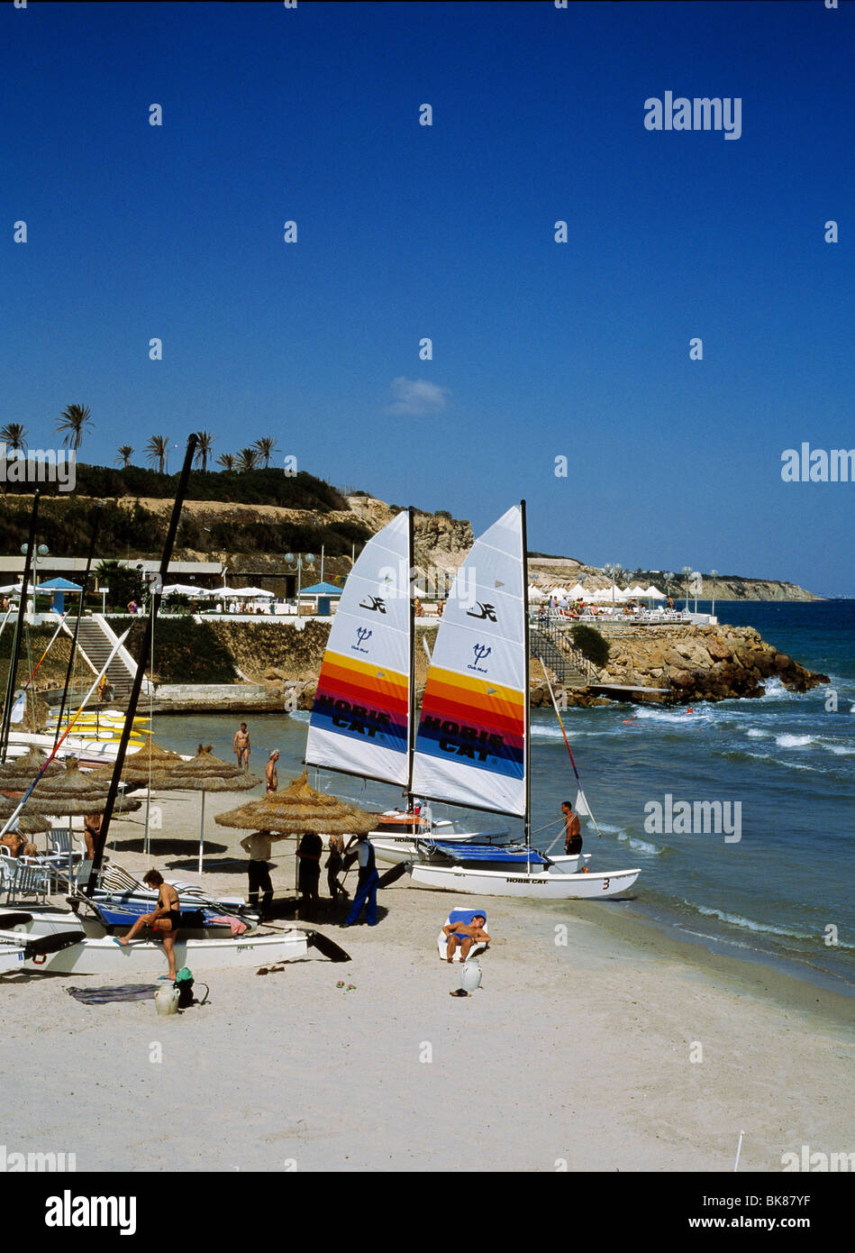 Monastir beach hi-res stock photography and images - Alamy