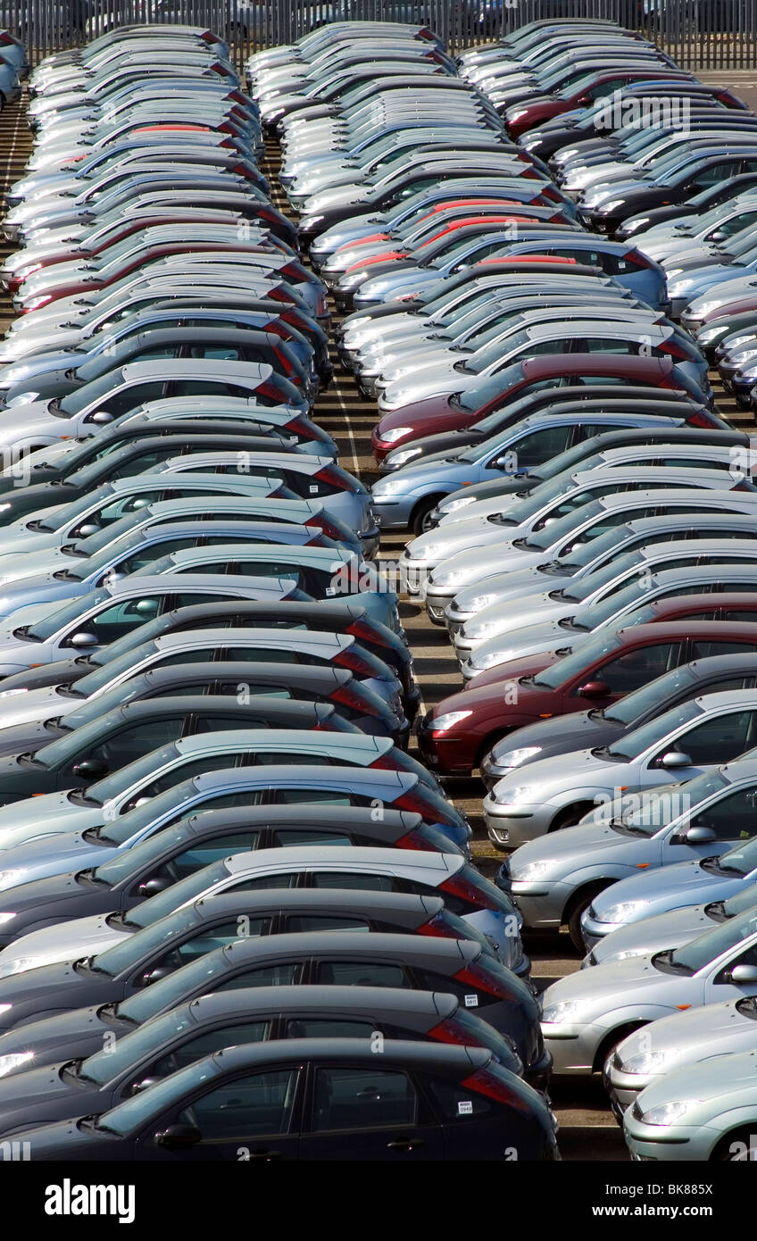 Southampton Docks, Cars Stock Photo - Alamy