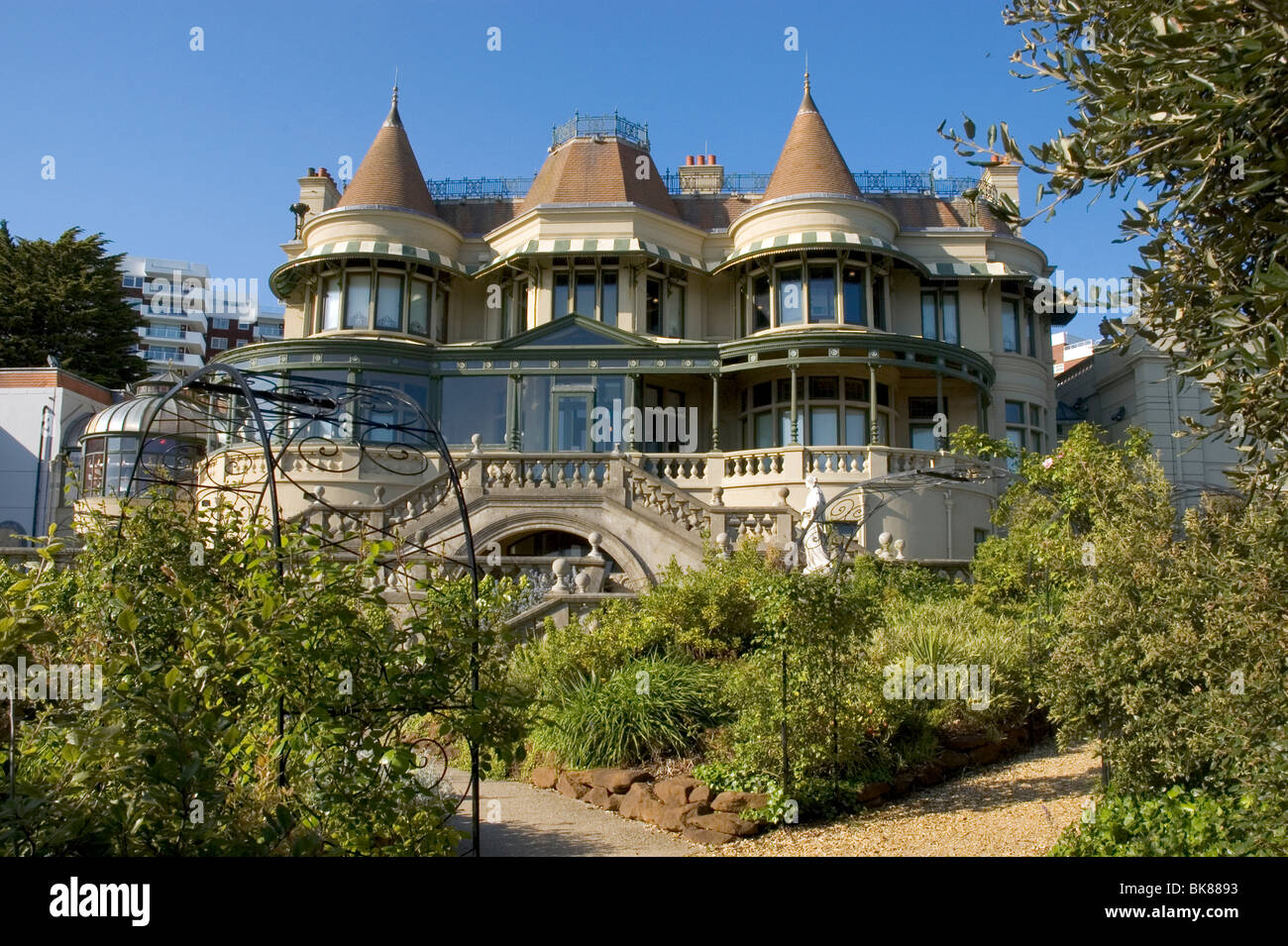 Bournemouth Russell-Cotes Museum Stock Photo - Alamy