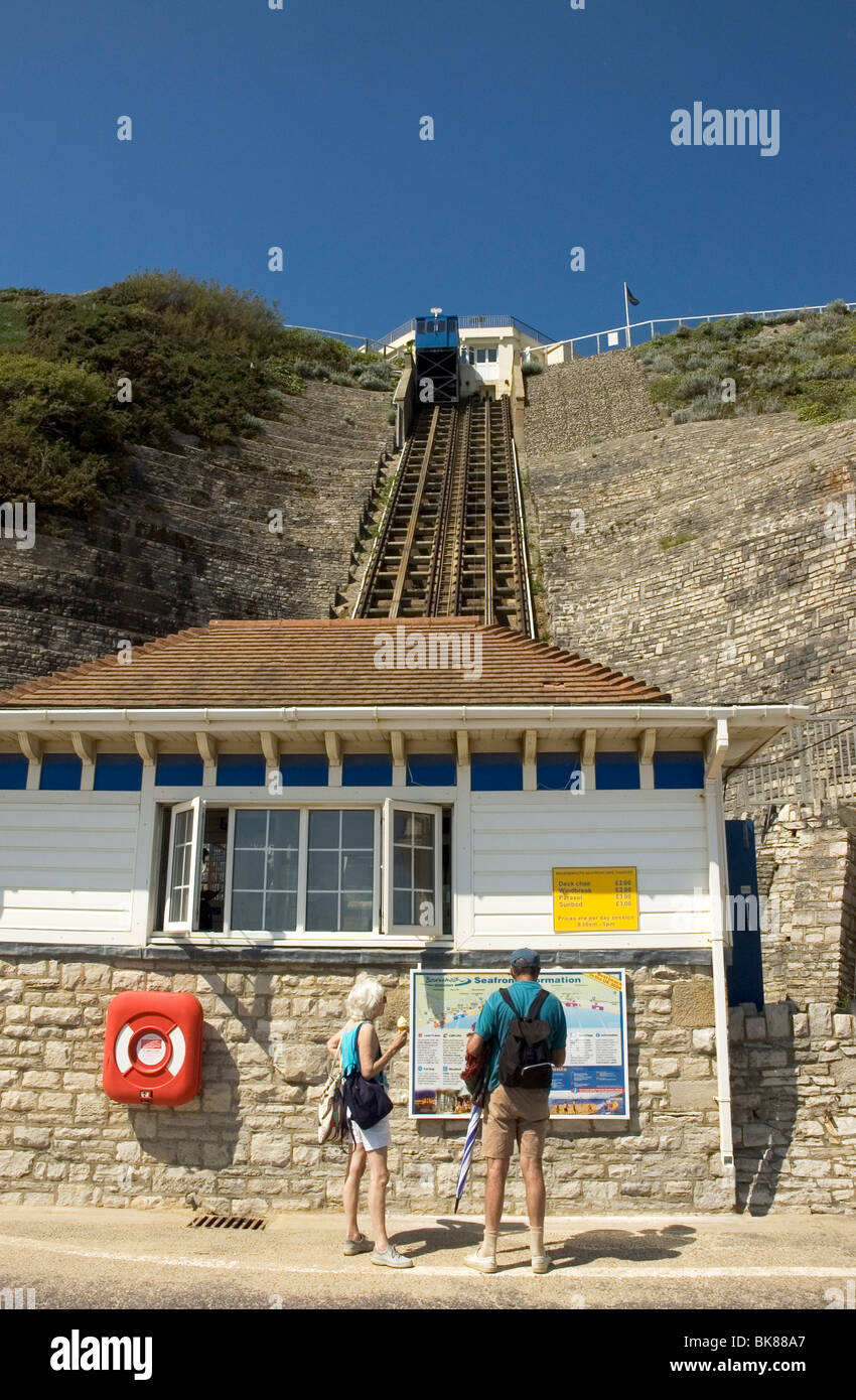 Bournemouth Cliff Lift Stock Photo - Alamy