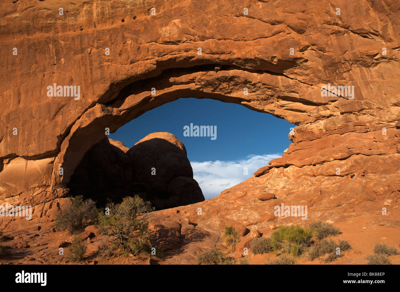 North Window, Arches National Park, Utah, USA Stock Photo - Alamy