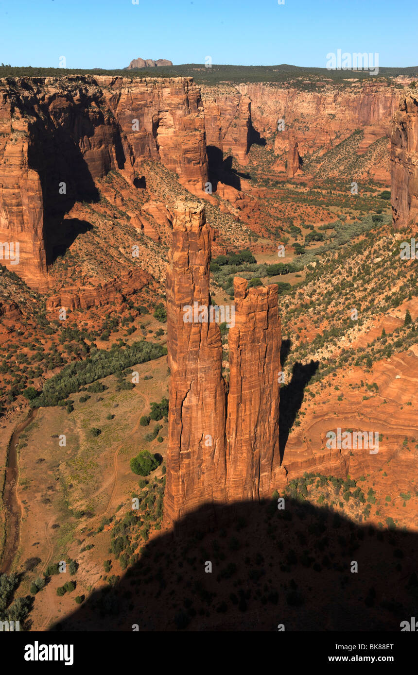 Spider Rock, Canyon de Chelly, Arizona, USA Stock Photo - Alamy
