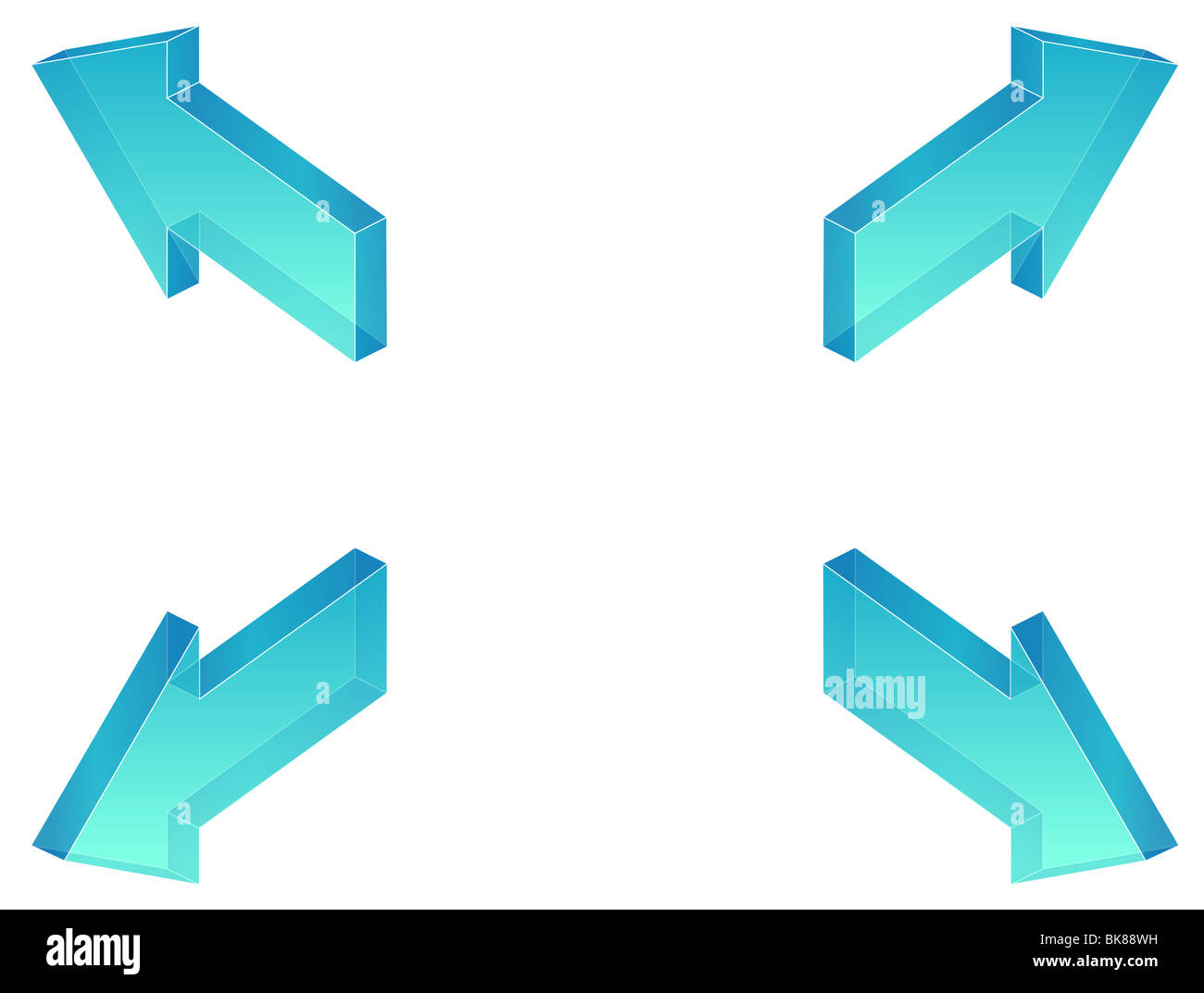 Four directions hi-res stock photography and images - Alamy