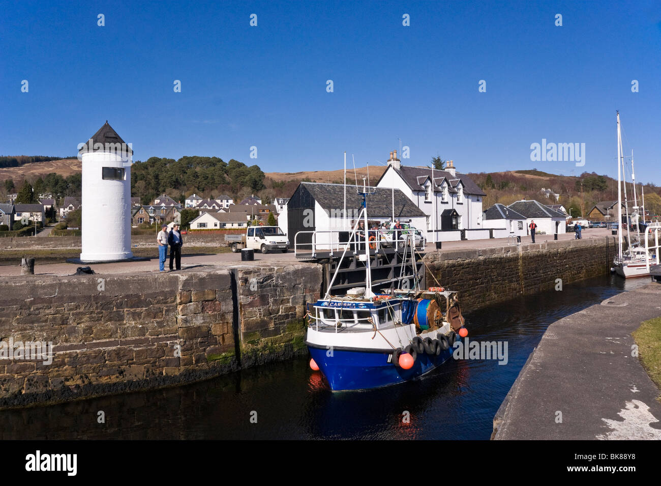 Corpach canal locks hi-res stock photography and images - Alamy