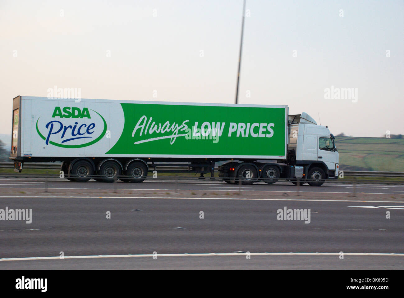 Asda delivery lorry hi-res stock photography and images - Alamy