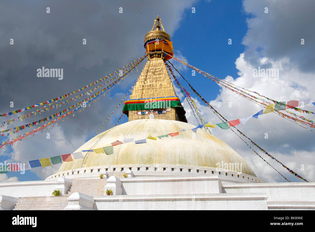UNESCO World Heritage Site, Tibetan Buddhism, architecture, Bodhnath ...