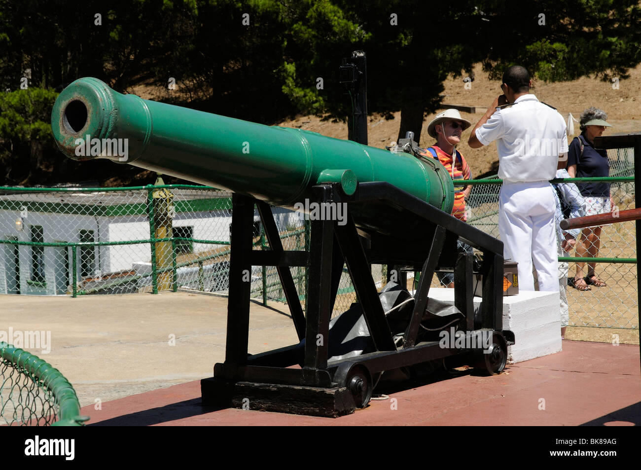 Old naval guns hi-res stock photography and images - Alamy