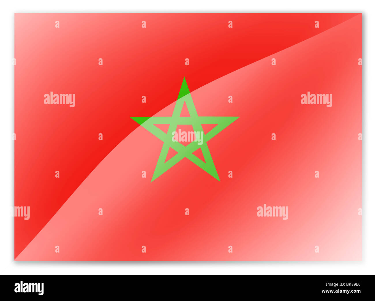 Morocco flag hi-res stock photography and images - Alamy