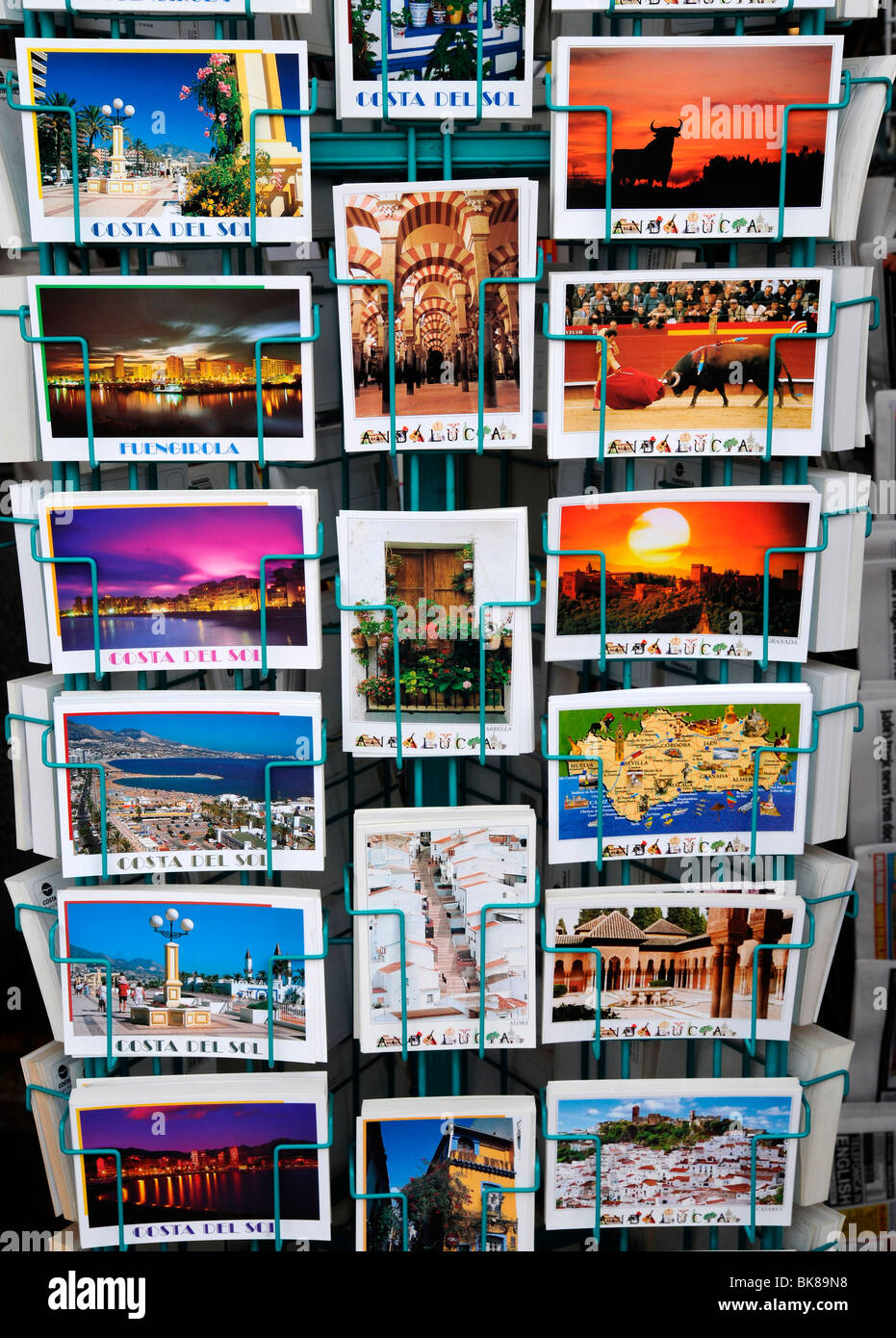 Spanish postcards hi-res stock photography and images - Alamy