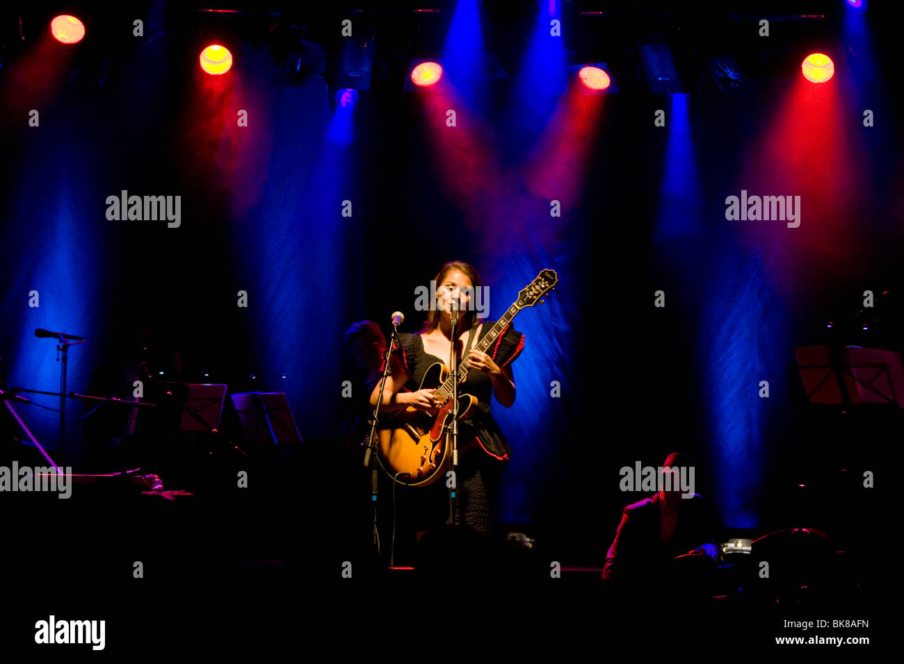 The Swiss singer-songwriter Priska Zemp aka Heidi Happy live in the ...