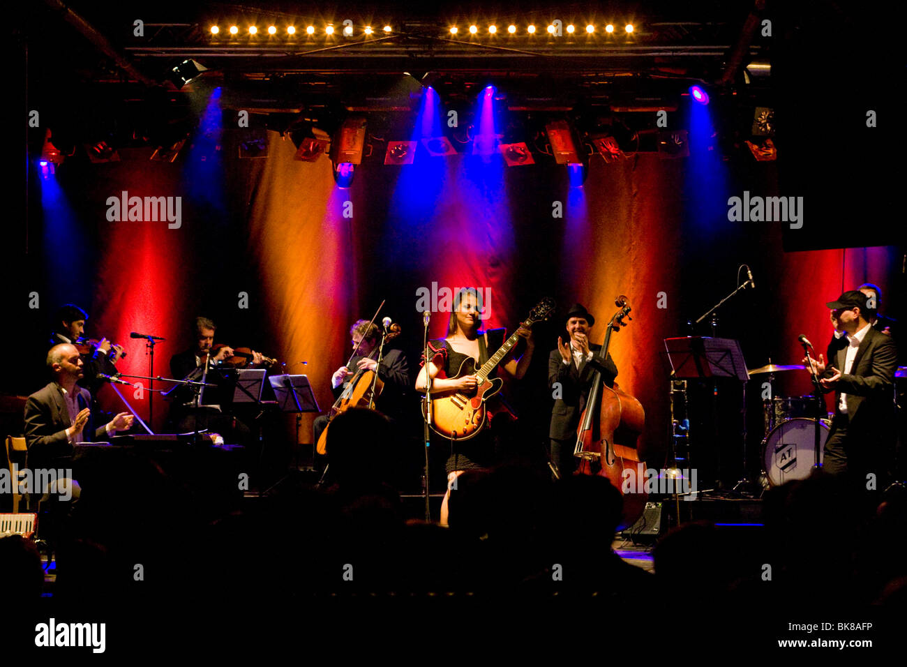 The Swiss singer-songwriter Priska Zemp aka Heidi Happy live in the ...