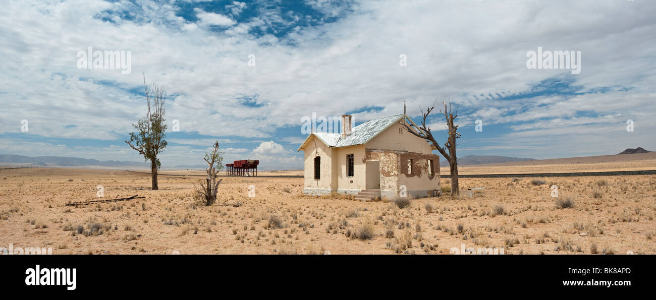 Garub Railway Station long abandoned on the Road to Luderitz, Namibia ...